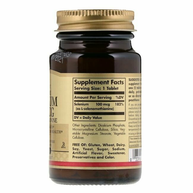 Solgar Солгар Селен-6, 100 мкг таблетки №100 шт.