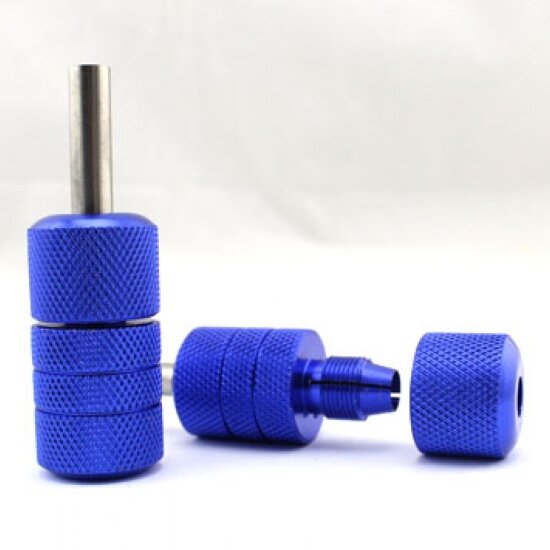 Тату держатель EZ Tattoo TG-273 алюминиевый Blue 25 мм