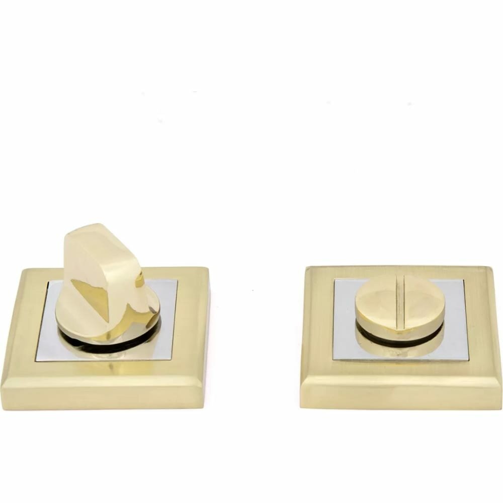 Накладка фиксатор Palladium RS SG/GP BK УТ-00000079, Подходит к дверным ручкам из коллекции