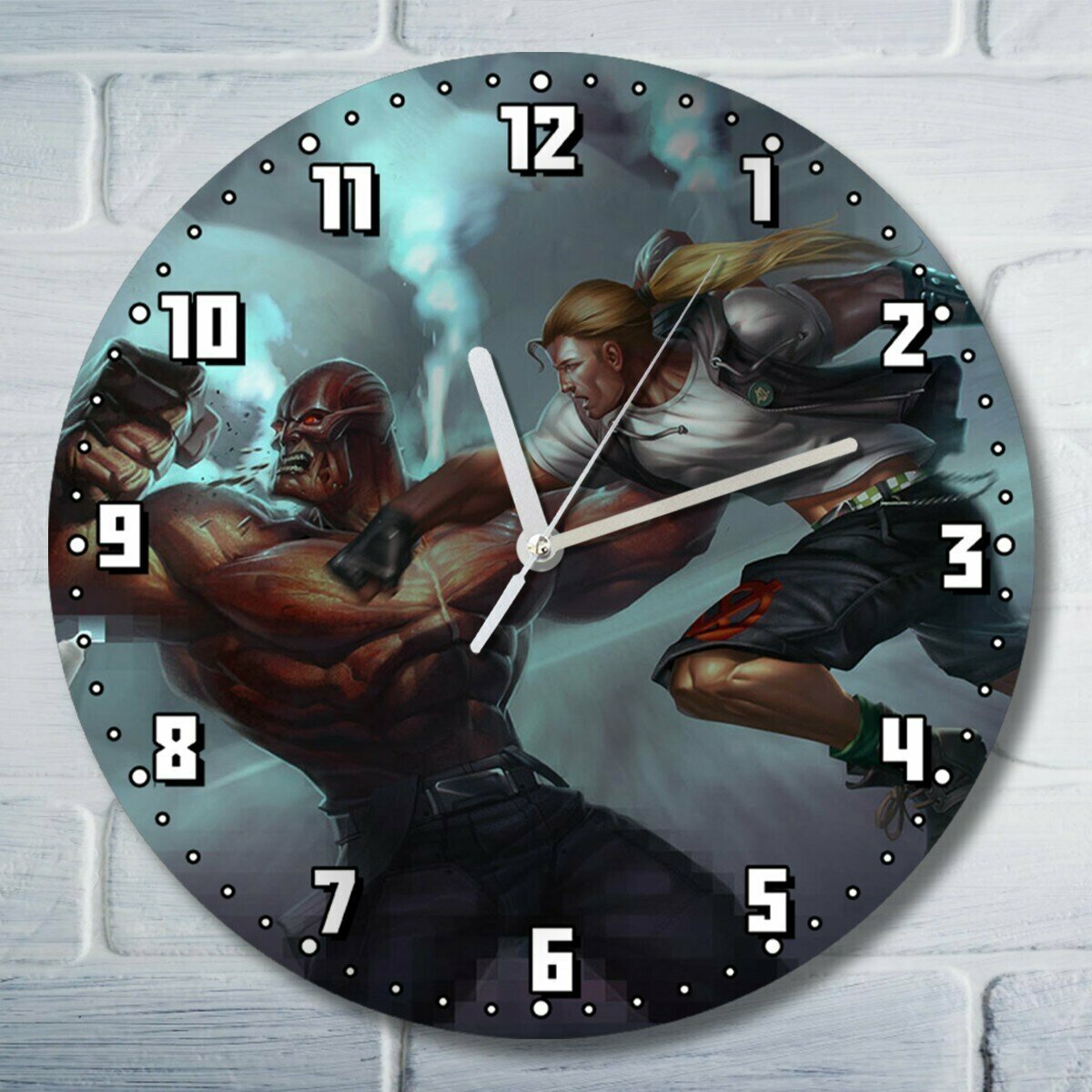 Настенные часы УФ с рисунком Игры Comix Zone - 2461