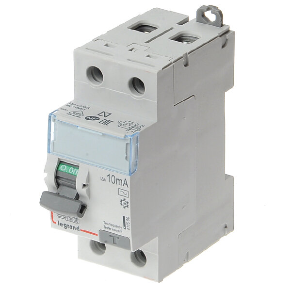 Устройство защитного отключения Legrand DX"3" 411516 тип АС 63А-100мА 230В 1P+N 2мод.