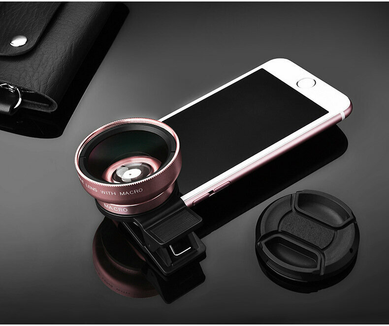 Макро линза для телефона ; Линза на телефон / Объектив для смартфона