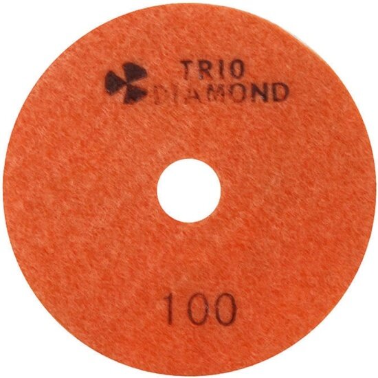 Алмазный гибкий шлифовальный круг Trio-diamond "Черепашка" Mr. Экономик 100 № 100, 320-0100