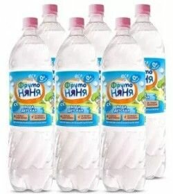 Вода детская "Фрутоняня" 1,5л * 6 шт