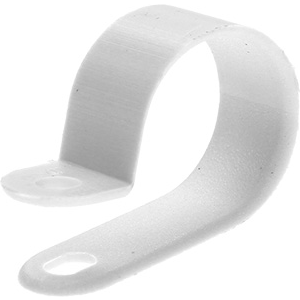 Серьга для кабеля 5 мм белая (100 шт в карт. уп.) STARFIX (SMC1-65304-100)