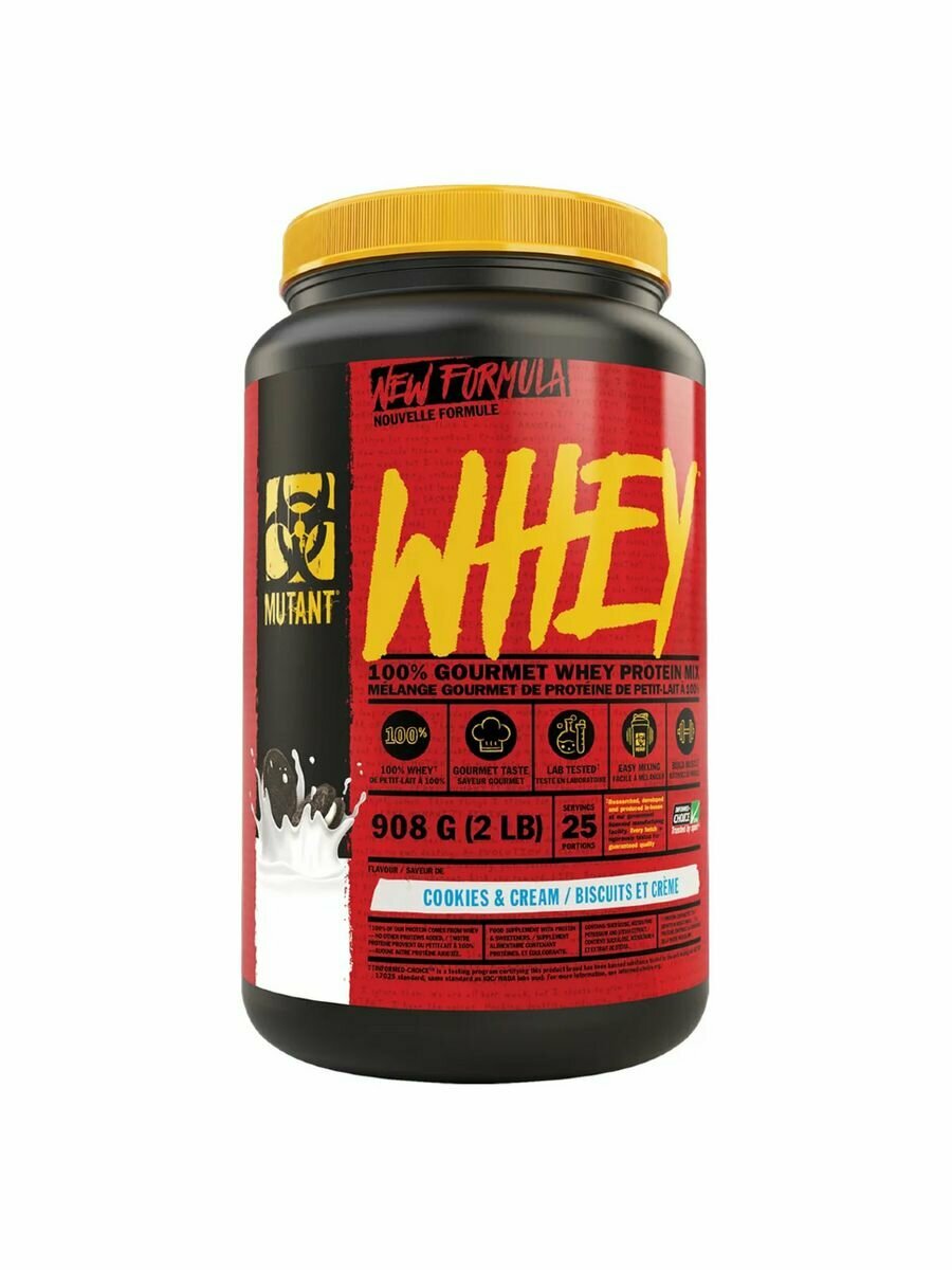 Протеин Мутант Whey 2 lb (908 г.) Печенье с кремом