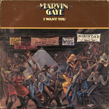 Старый винил, Tamla, MARVIN GAYE - I Want You (LP , Used)
