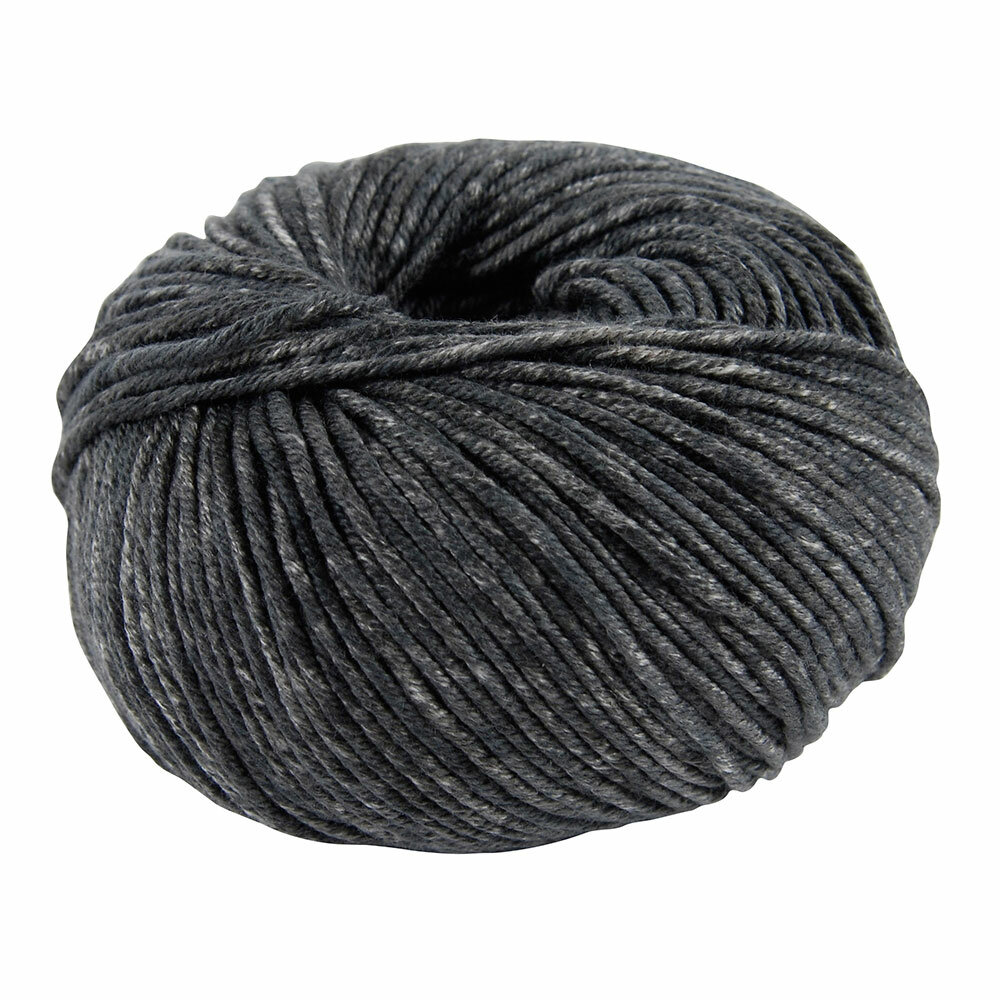 Пряжа "DMC" 352 Natura Just Cotton Denim 100% хлопок 50 г 75 м 02 т. серый