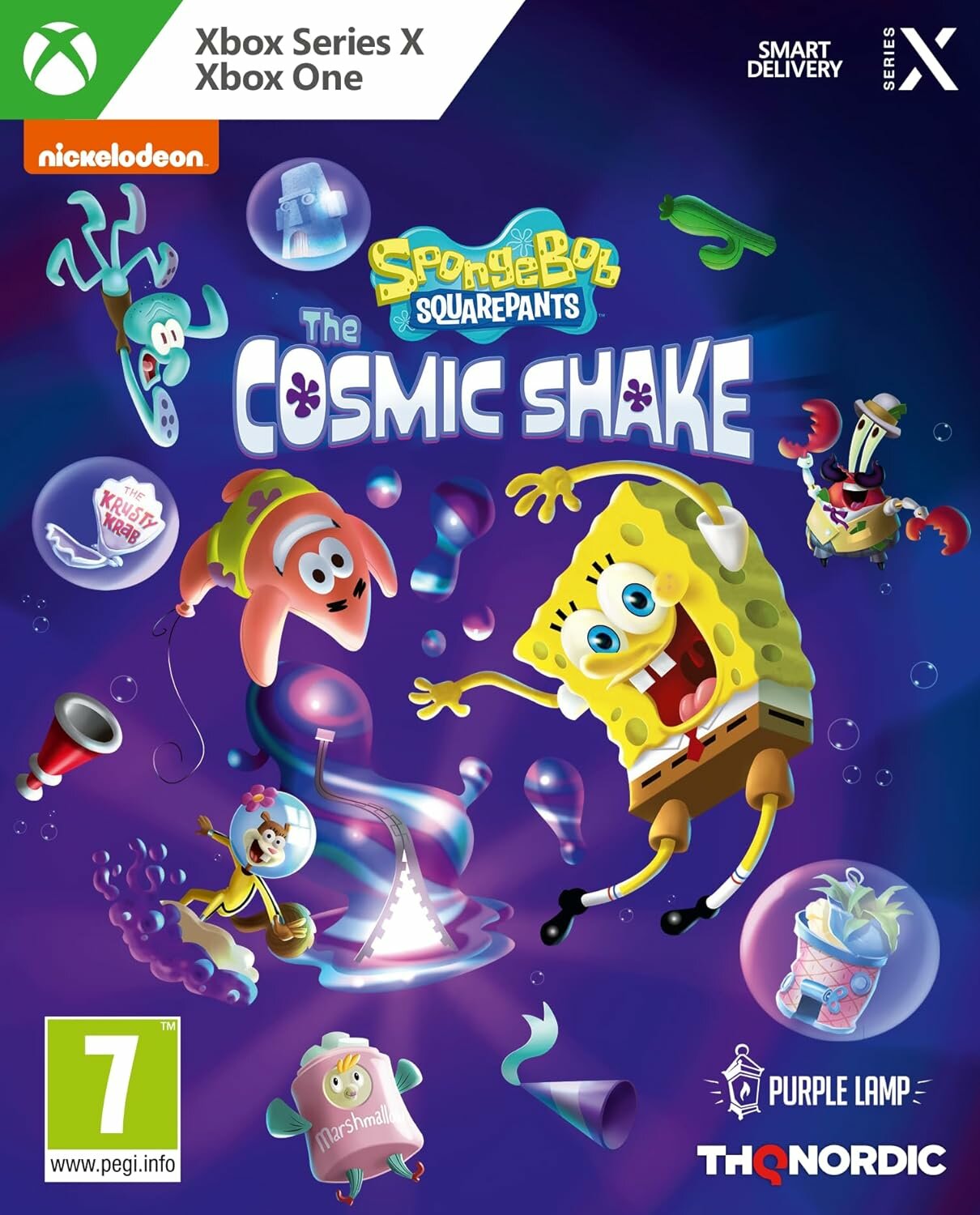 SpongeBob SquarePants. The Cosmic Shake (Xbox Series X, русские субтитры)