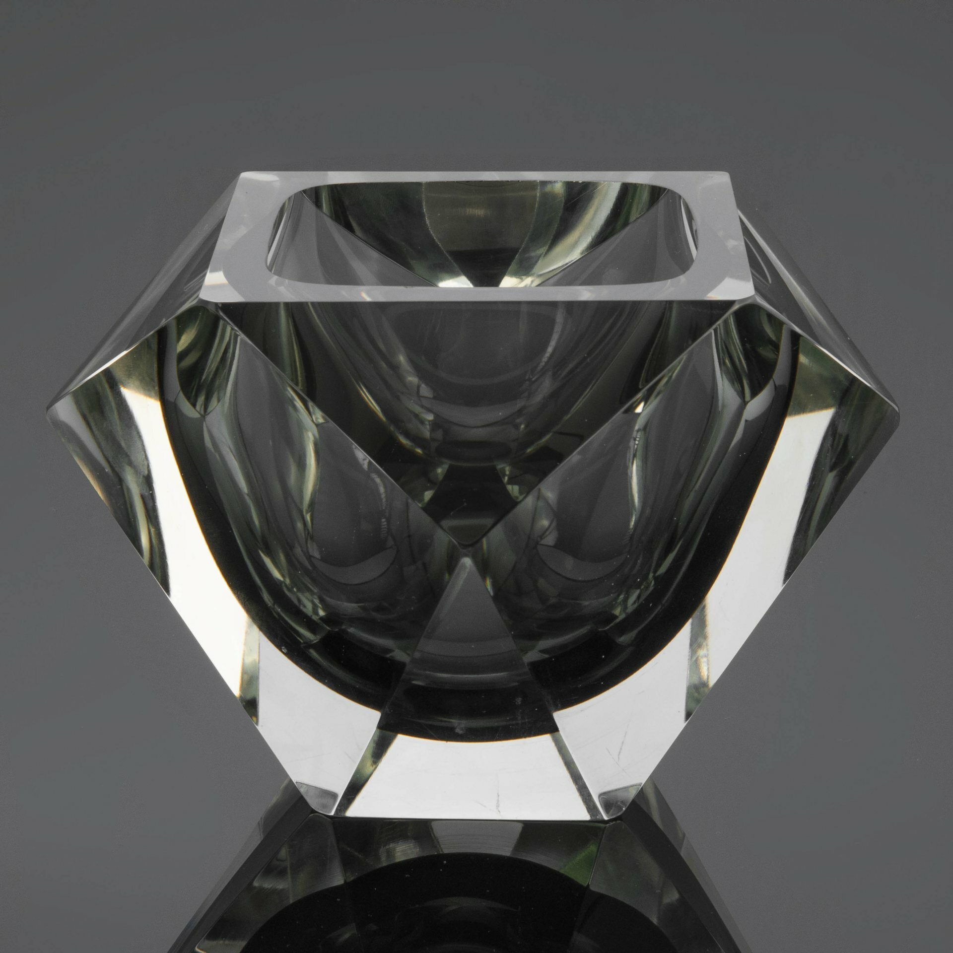 Ваза интерьерная (Мурано), хрусталь, Италия, 1970-1990 гг.