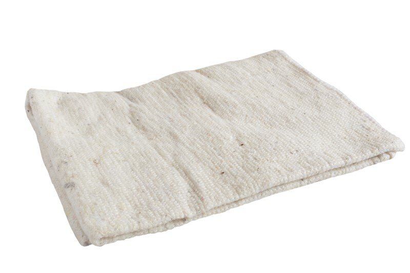 Салфетка для пола белая YORK, хлопок