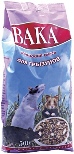 Вака Корм для грызунов, 500 г