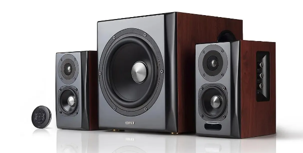 Колонки EDIFIER S350DB, коричневый/орех [s350db brown]