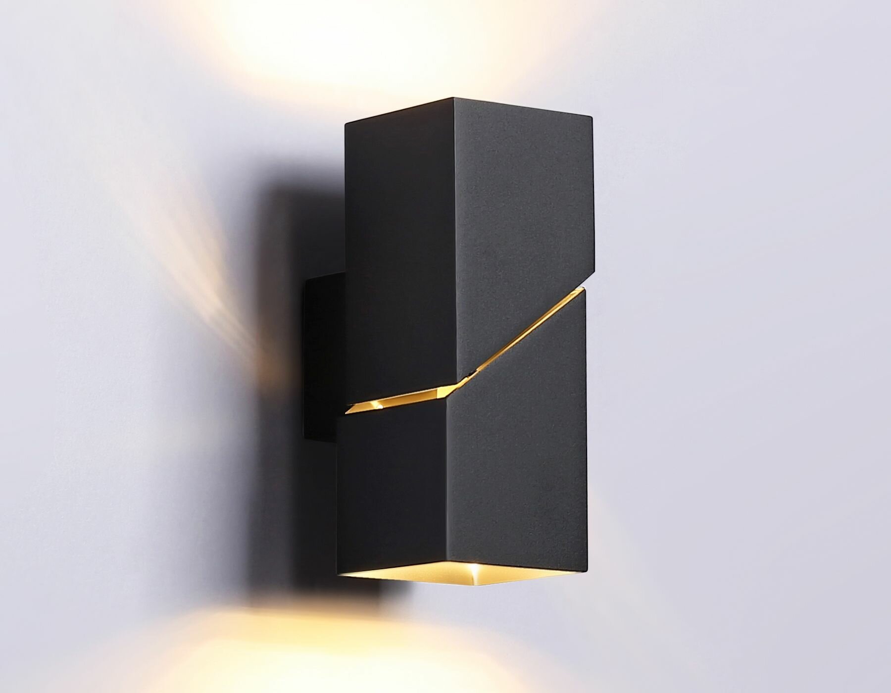 Бра, Настенный светильник со сменной лампой G9 max 40W 155*60*90, черный