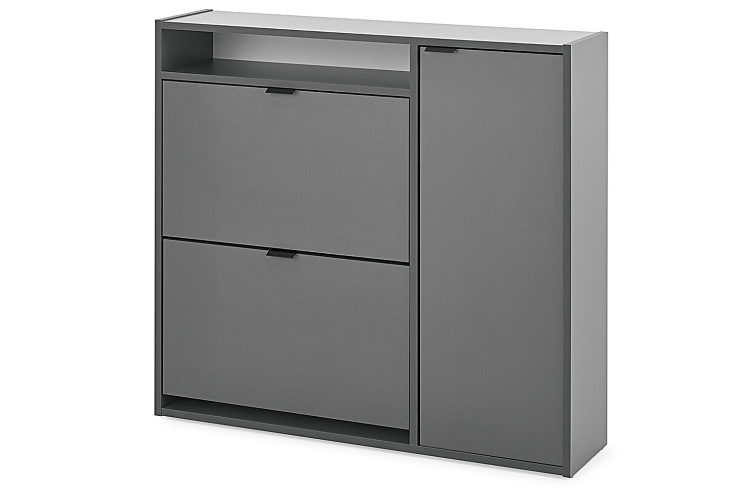 Обувница Hoff Шеффилд-2, 92,4х88,2х22,6, цвет серый