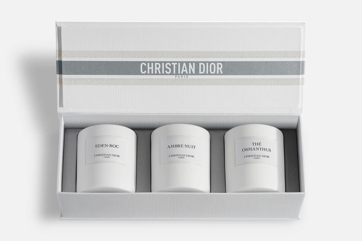 Набор ароматических свечей Dior Discovery set (3 х 85 г)