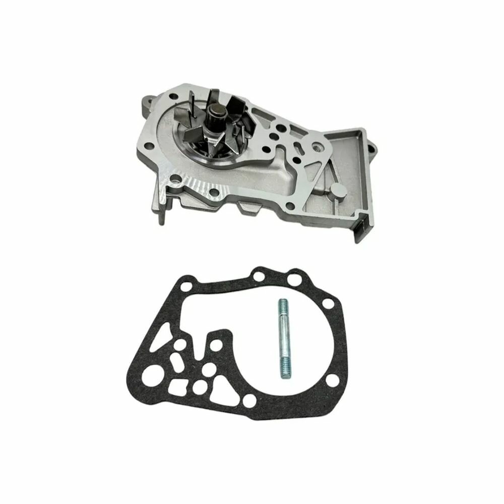 Насос водяной Renault 210100753R, для охлаждения двигателя, серебристый, пластик