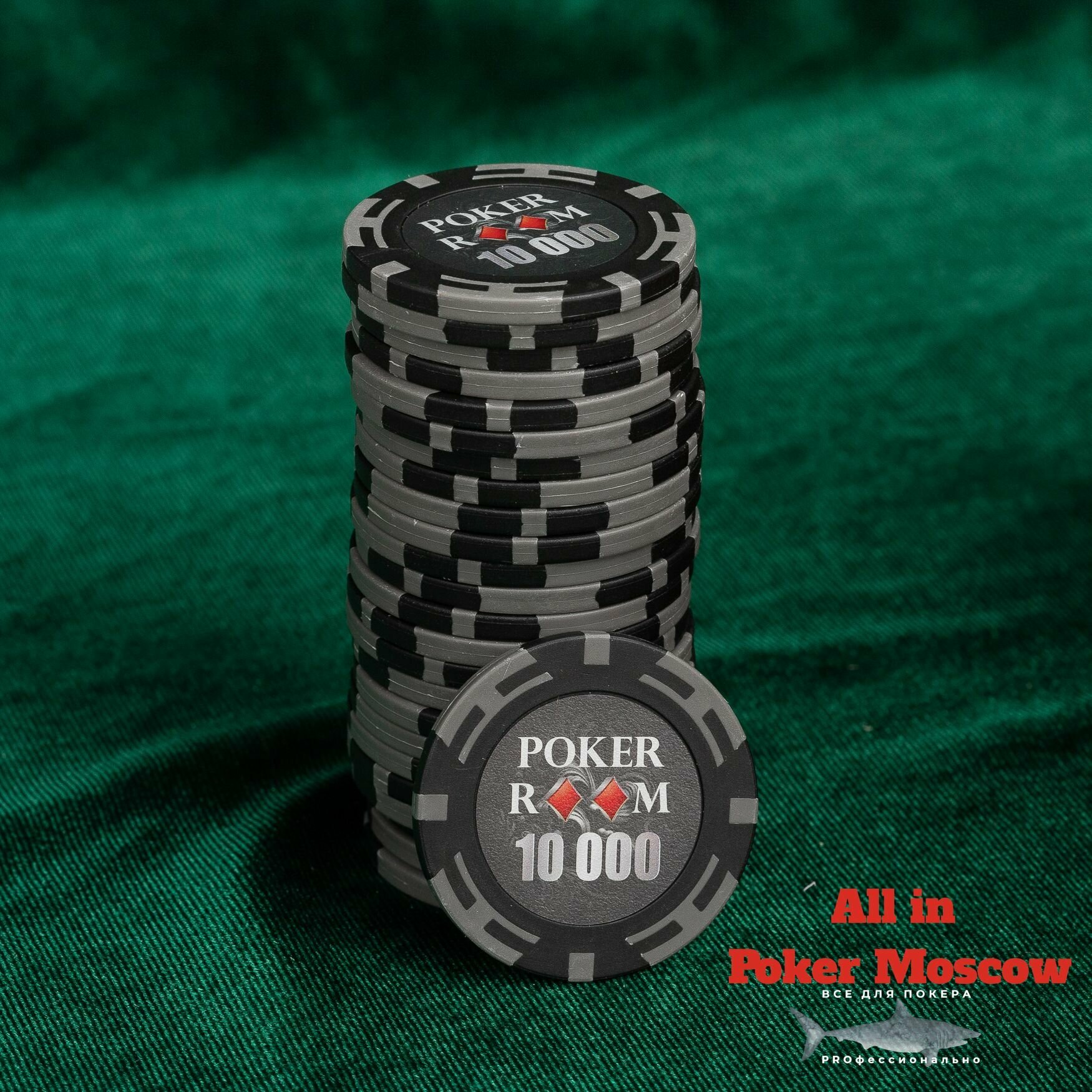 Фишки для покера - номинал 10000 - 25 фишек