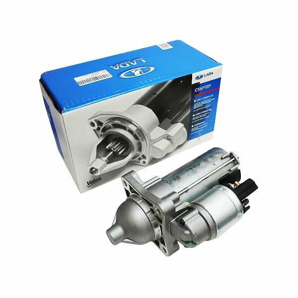 Стартер ВАЗ-2190, 2170, 2192 для автомобилей с АКПП (Valeo) (фирм. упак. Лада-Имидж)