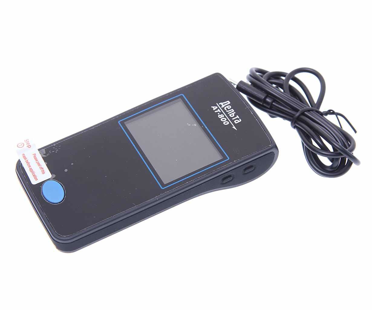 Алкотестер цифровой до 1.99 промилле LCD дисплей, звуковой сигнализатор, АТ-800, дельта