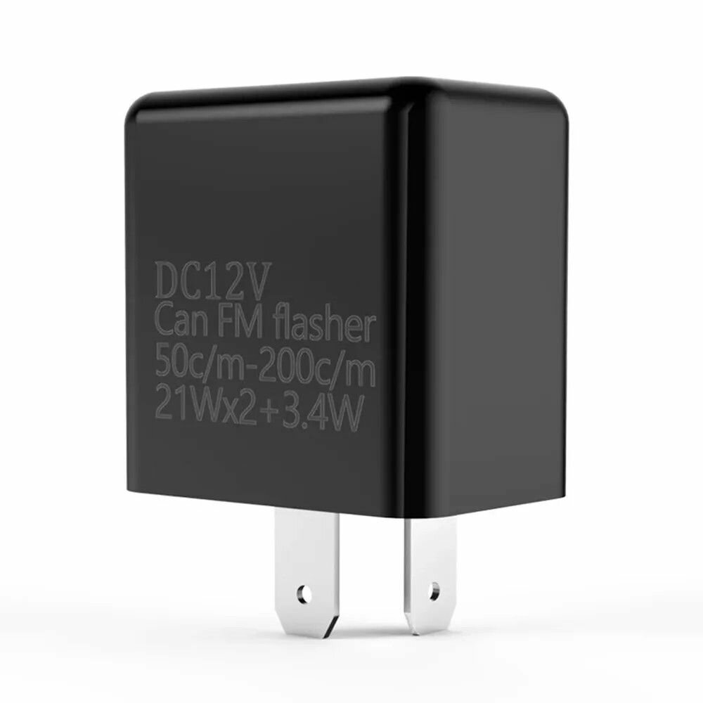 Реле контроллер указателей поворота мотоцикла, электронное 12V, для светодиодных ламп M0013 арт. SZRU-OZO1-I500290259
