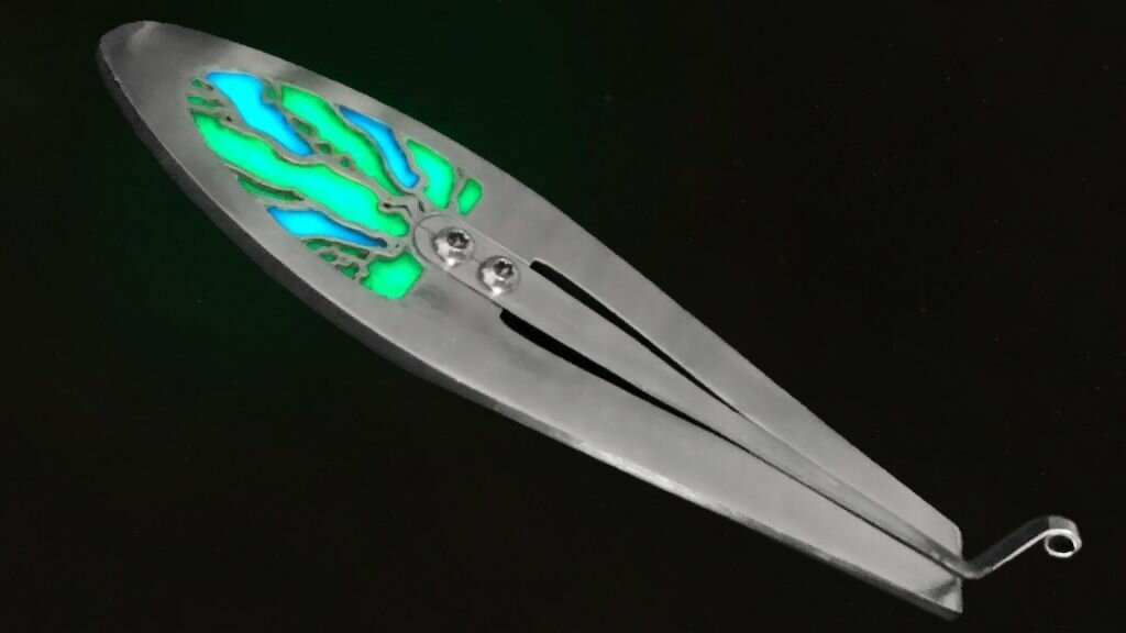 Мастерская Гимадиева IGV-SV008 - варган "Тесла СВ", светится в темноте, язычок 85мм