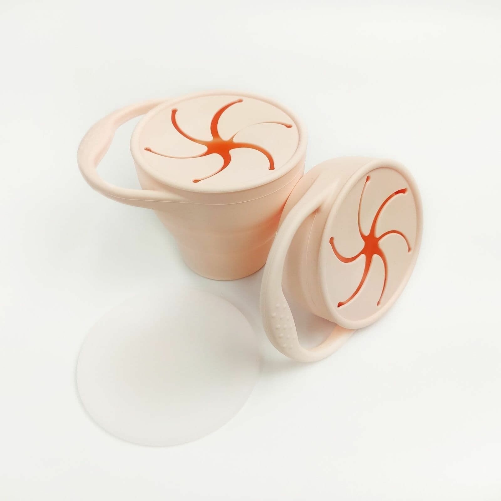 Снечница Снекстакан контейнер для снеков силиконовый детский