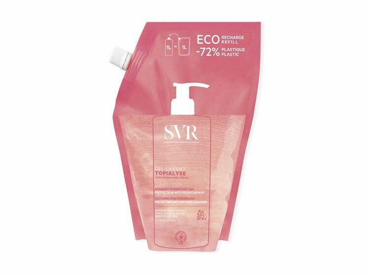 SVR Рефил очищающего геля для душа Topialyse Gel Lavant (1000 мл)