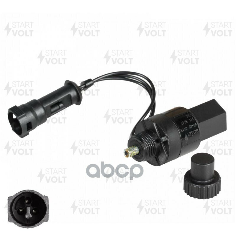 Датчик скорости для ВАЗ 2110 6 импульсный с проводом круглый разъем STARTVOLT арт. VSSP0112 - высокое качество