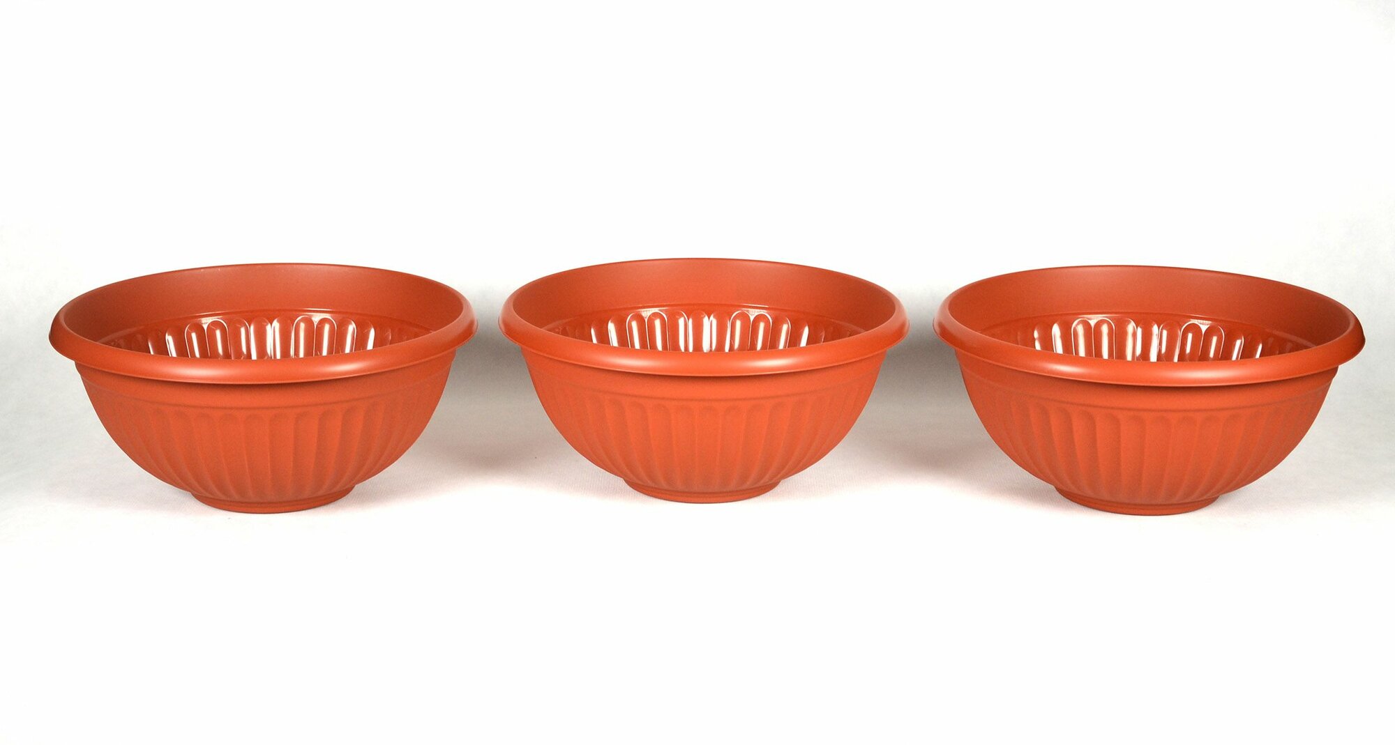 Кашпо-миска Ливия D40см терракот / 3 шт