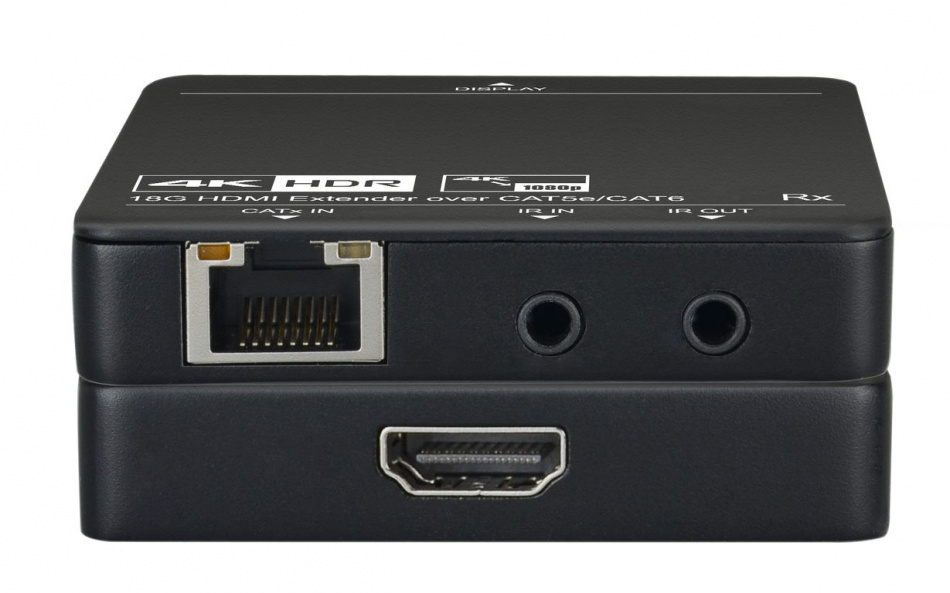 [ex-a70-2l] комплект передатчик-усилитель и приемник сигнала по витой паре digis, 4k 60гц 4:4:4, 4k до 1080p масштабирование, hdmi 2.0 (18гб/с), 1080p до 80м (4k до 70м), ir, hdmi loop, hdcp 2.2, edid, poc