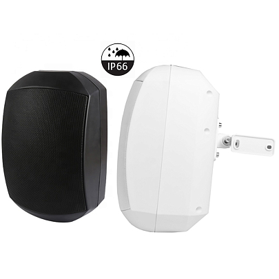 CMX Audio WSK-640DS Громкоговоритель настенный 6"+1.5", 40Вт, 100В/70В, кронштейн с углом поворота 360° в комплекте, ABS, черный