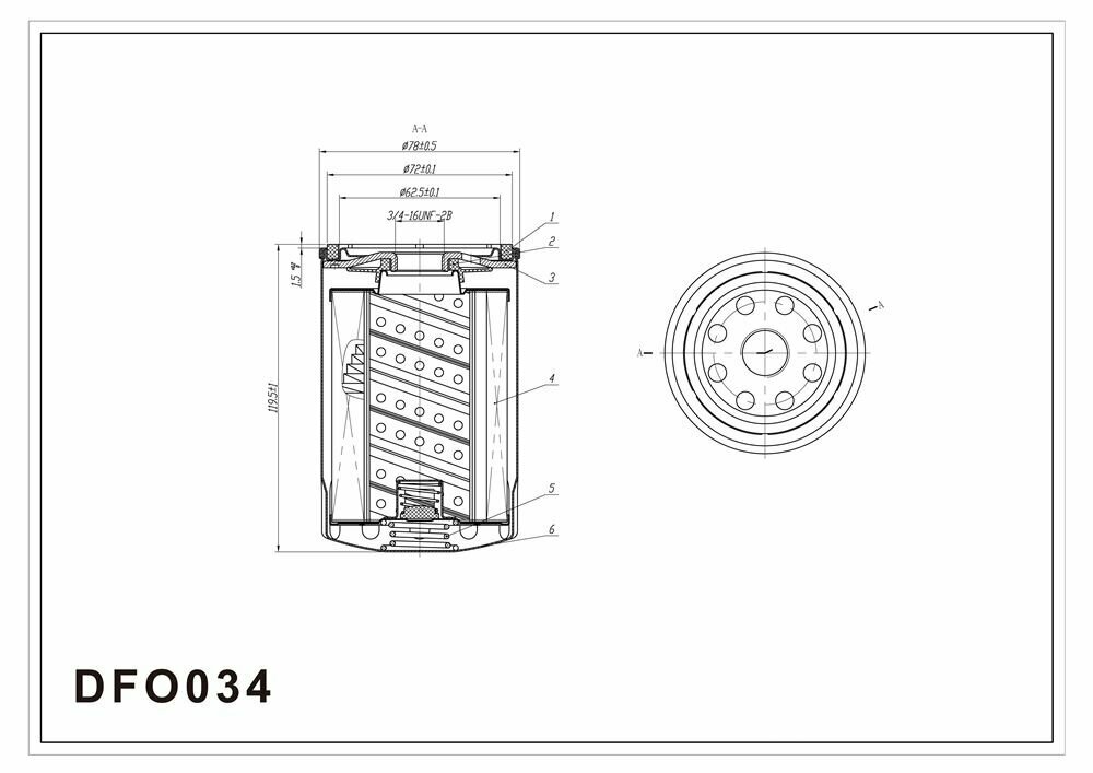 Фильтр масляный DOUBLE FORCE для FAW, GREAT WALL, HAVAL арт. DFO034 Octavia A4 1.61.82.0, Octavia A5 1.6, VW Jetta V 1K2 1.6, Passat B5B5.5B6 1.61.8, GREAT WALL SAFE 2.2