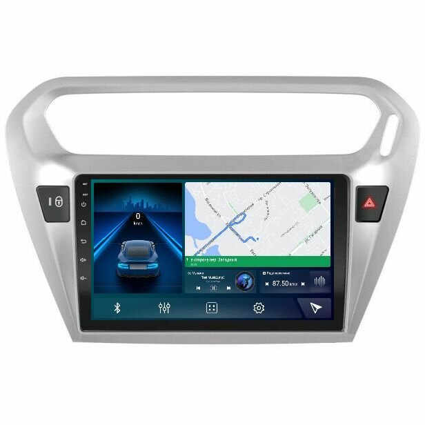 Магнитола CRS-300 Пежо 301 Peugeot 301 2012-2020 с Android 13 - Процессор 8 ядер - Память 4+64Gb - Carplay - DSP 36 полос - 4G(Sim)