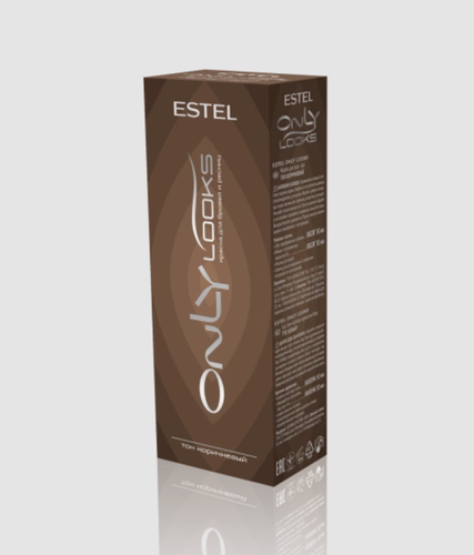 ESTEL / Only Looks – Краска для бровей и ресниц тон «Коричневый», 50мл, (арт: 602) — купить в ...