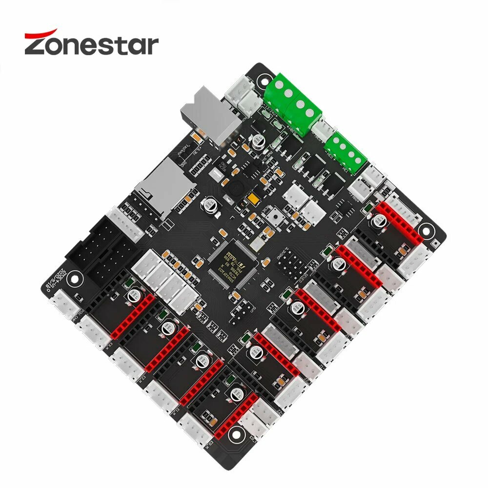 ZONESTAR ZM3E4 32-битная материнская плата для 3D-принтера ZM3E4