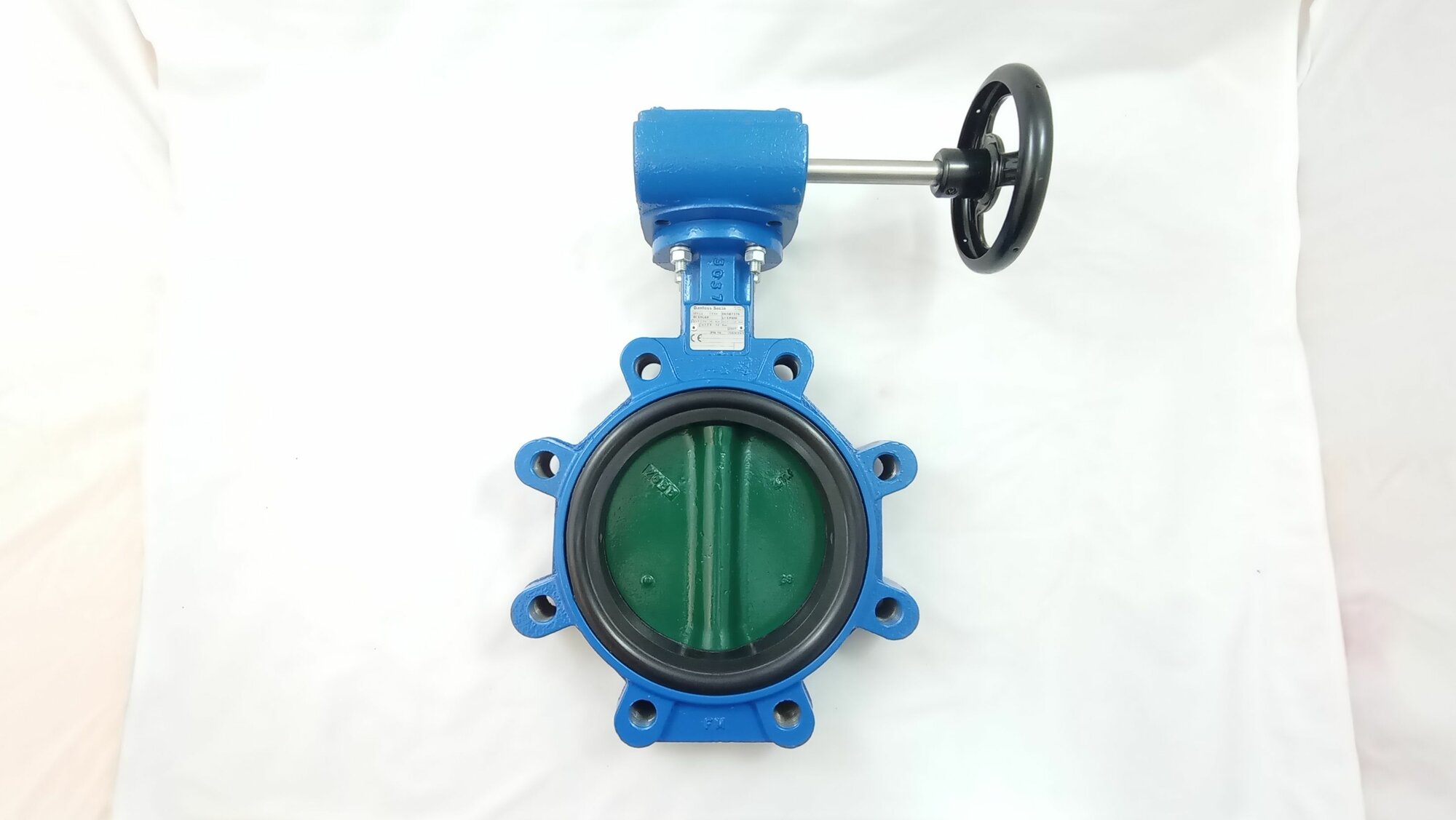 065B7376 Затвор дисковый VFY-L, G, фланцевый, Ду 150 мм, kvs 1212 м3/ч, Py 16 бар, Тмакс 120 С, 2-ходовой