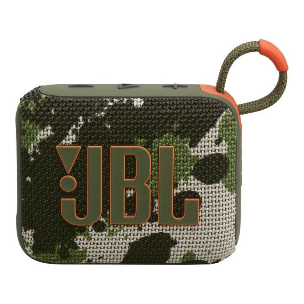 Портативная колонка JBL Go 4, влагозащищенная, Squad (GO4-SQD)