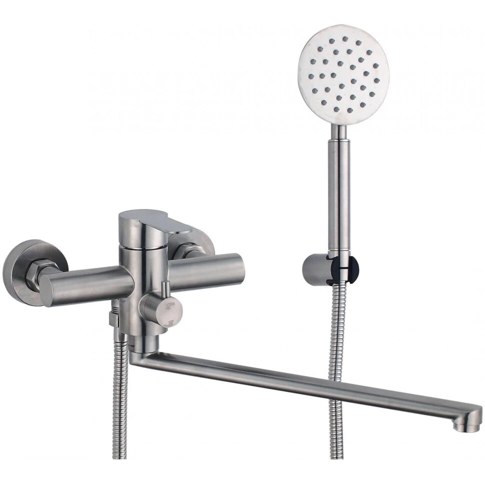 Смеситель для ванны Fmark FS8224, сатин