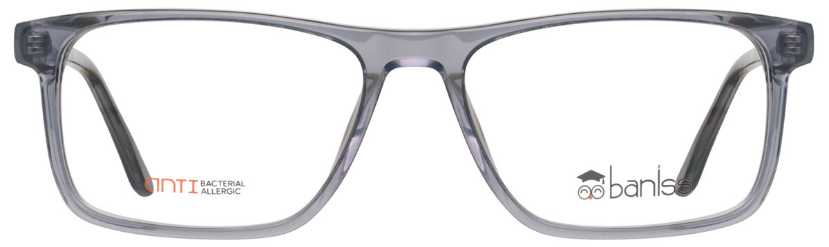 Детская оправа Baniss BS8075 02 для мальчиков, пластиковая, серого цвета
