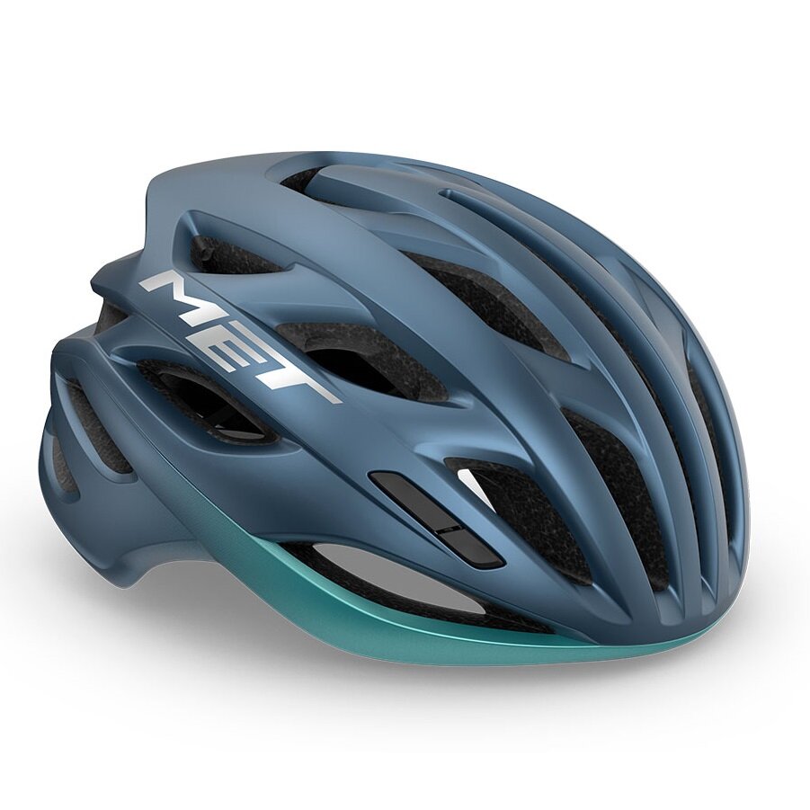Велошлем Met Estro MIPS Helmet (3HM139CE00), цвет Navy/Teal, размер шлема L (58-61 см)