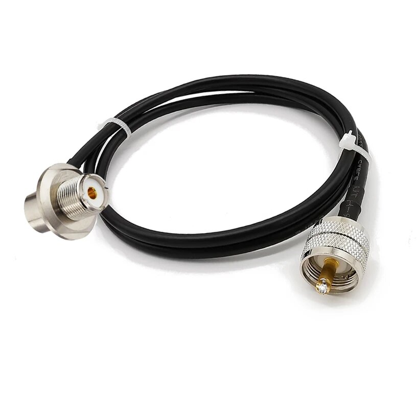 Кабель ALLiSHOP UHF PL-259 Male to UHF Female LMR200 5M