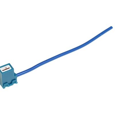 Патрон лампы Н7 (с проводами, г-обр. керамика) (YADA)