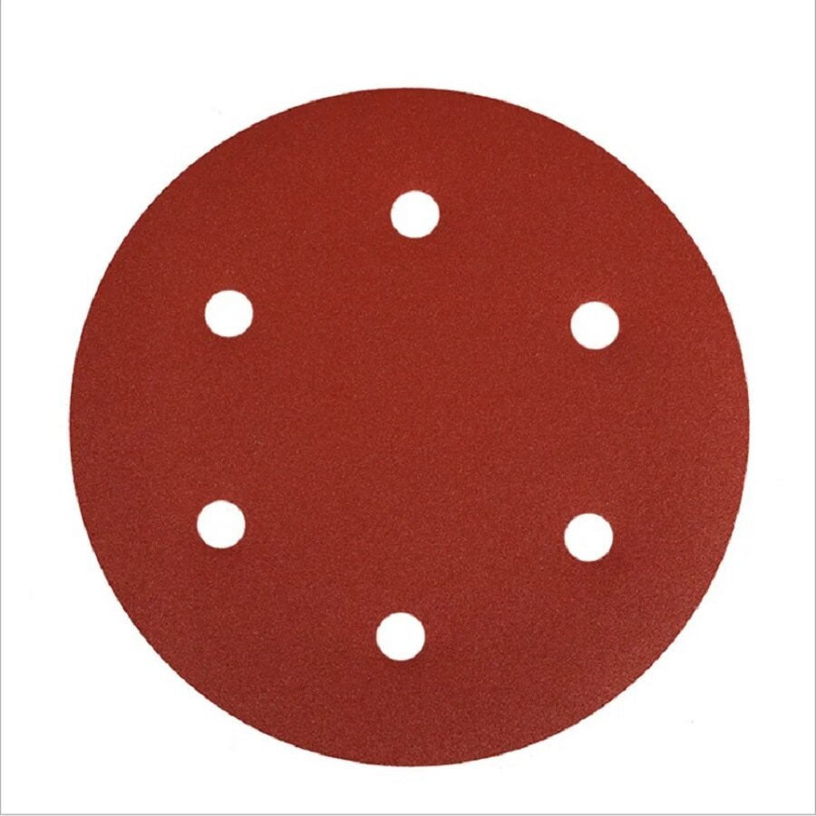 Шлифовальный круг, диск шлифовальный 225мм КИТ, P150, 5 шт. на жираф