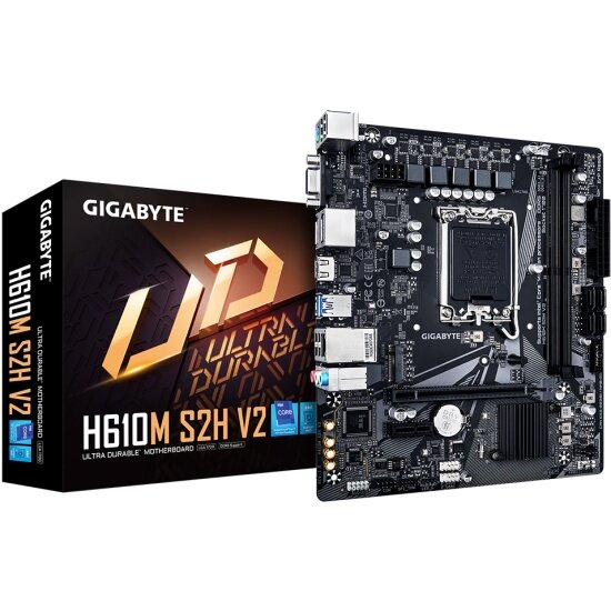 Материнская плата Gigabyte H610M S2H V2 (LGA1700, mATX)