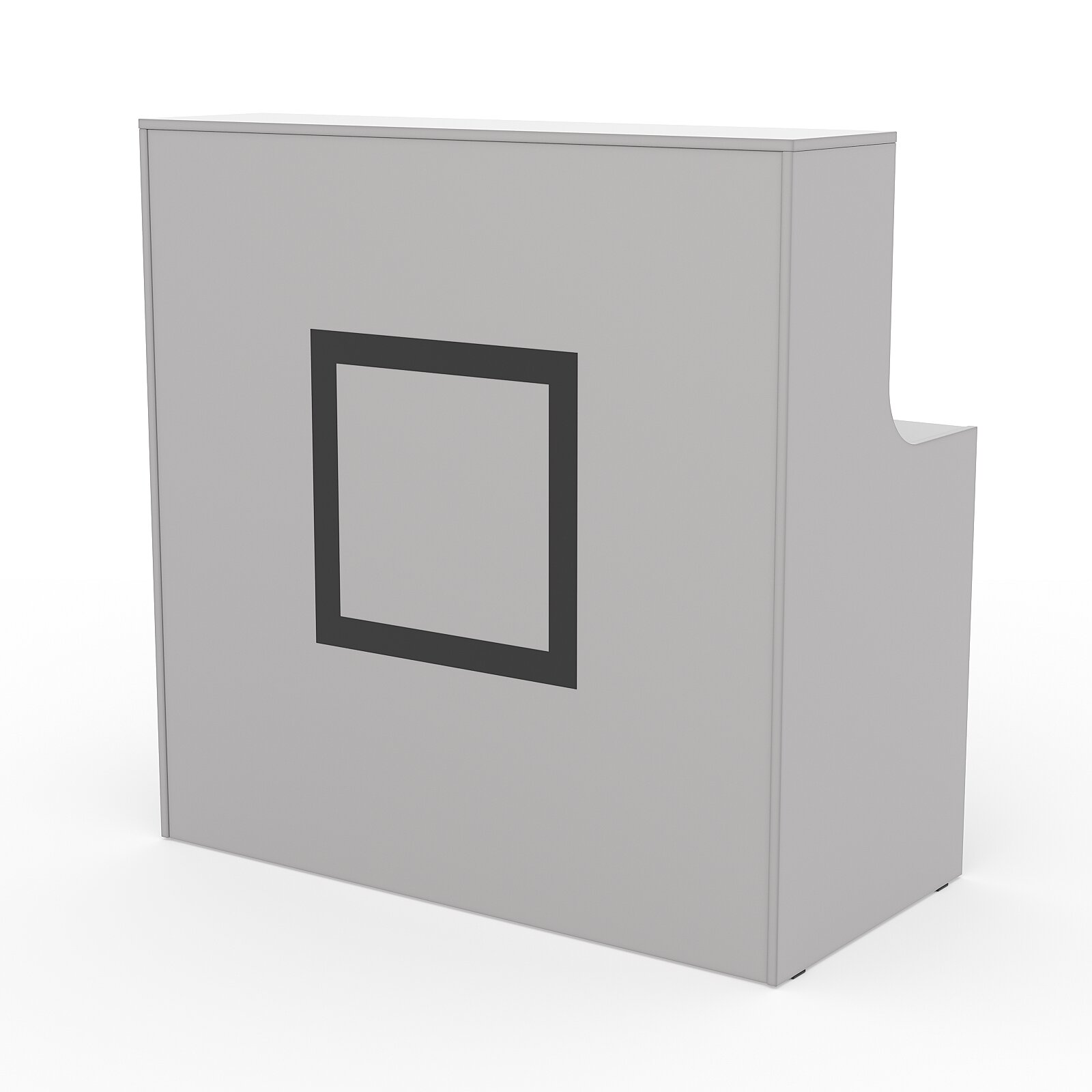 Ресепшн "Игра в кальмара" №3, Серый. Производитель товара - компания Westcom.