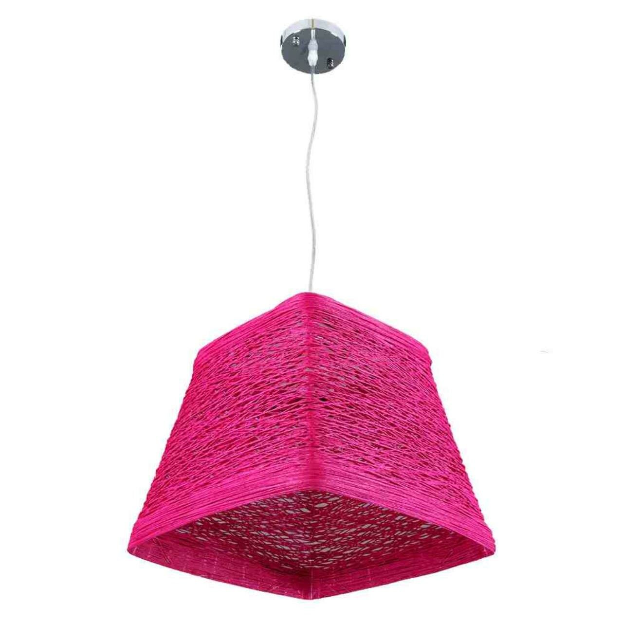 Светильник Apeyron 136-57, E27, IP20, потолочный, трапециевидный, бордовый