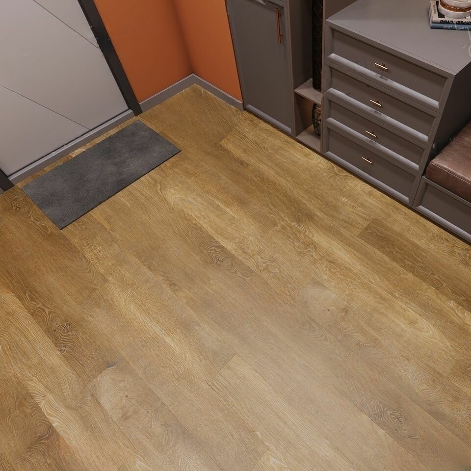 Каменно-полимерная плитка (SPC) Natison ESSENTIAL 5002-11 Tanaelva (1220х183х4), 2,23 м2