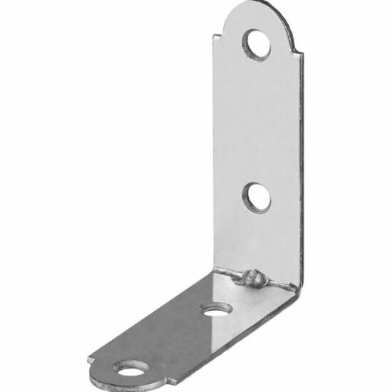 Зубр Уголок мебельный узкий УМ-1.5, 40х40х17 х 1.5мм, белый цинк, 31032-40