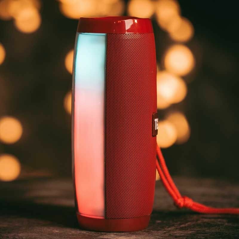 Колонка беспроводная музыкальная блютуз с подсветкой